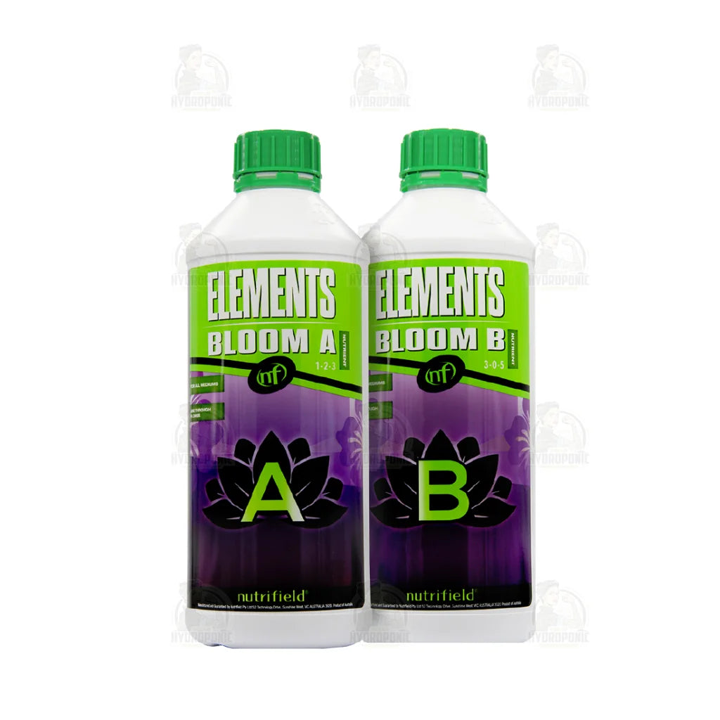 Nutrifield Elements Bloom A&B 1L – Hello Hydroponics