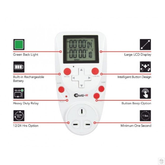 Time-R digital timer – Hello Hydroponics